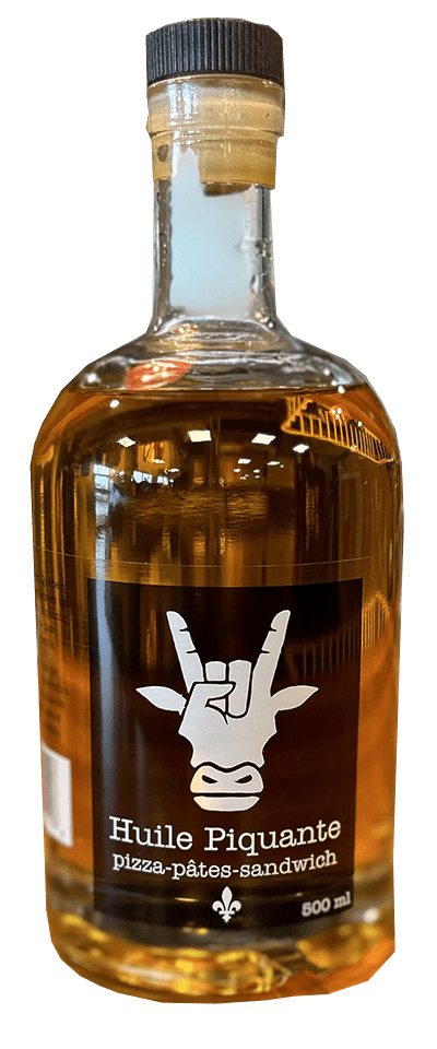 Huile Piquante - Les aliments face de beu - masoif.com