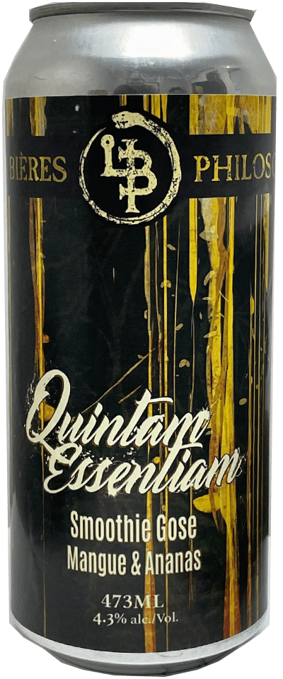 Quintam Essentiam Mangue Ananas - Bières Philosophales - Masoif.com