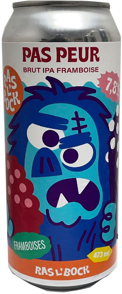 Pas Peur Framboise - Ras l'bock - Masoif.com